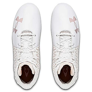 Under Armour Women's UA Highlight MC Lacrosse Cleats 11 White