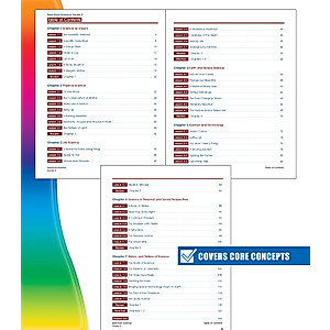 Spectrum 4th Grade Science Workbooks, Ages 9 to 10, 4th Grade Science, Physical, Space, Earth, and Life Science, the History and Nature of Science With Research Activities - 144 Pages