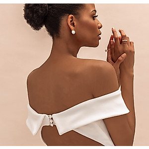 18K Gold Plated Freshwater Cultured Pearl Stud Earrings | Real Pearl Earrings - AKOCIDY