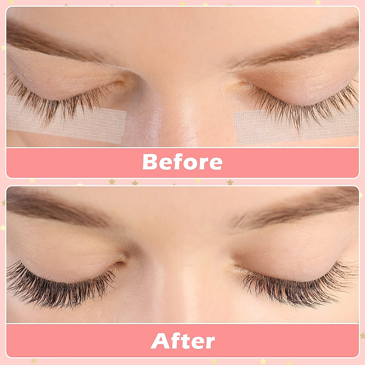 Maitys 2 Rolls Eyelash Tapes 7.8 Yards Total Adhesive Silicone Gel Lash Tapes for Eyelash Extension Breathable Cross Texture Direction Soft Lash Extension Tape Under Eye Eyelash Extension Supplies