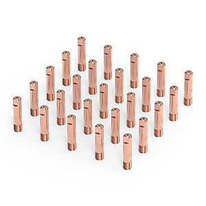 YESWELDER 25-pk MIG Welding Contact Tip 11-35 (0.035") for Lincoln Tweco MIG Guns 100L Mini
