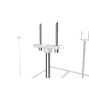 DURA-LIFT Elevate Adjustable Height Overhead Garage Door Ceiling Triple Platform (31 in. W x 93 in D)