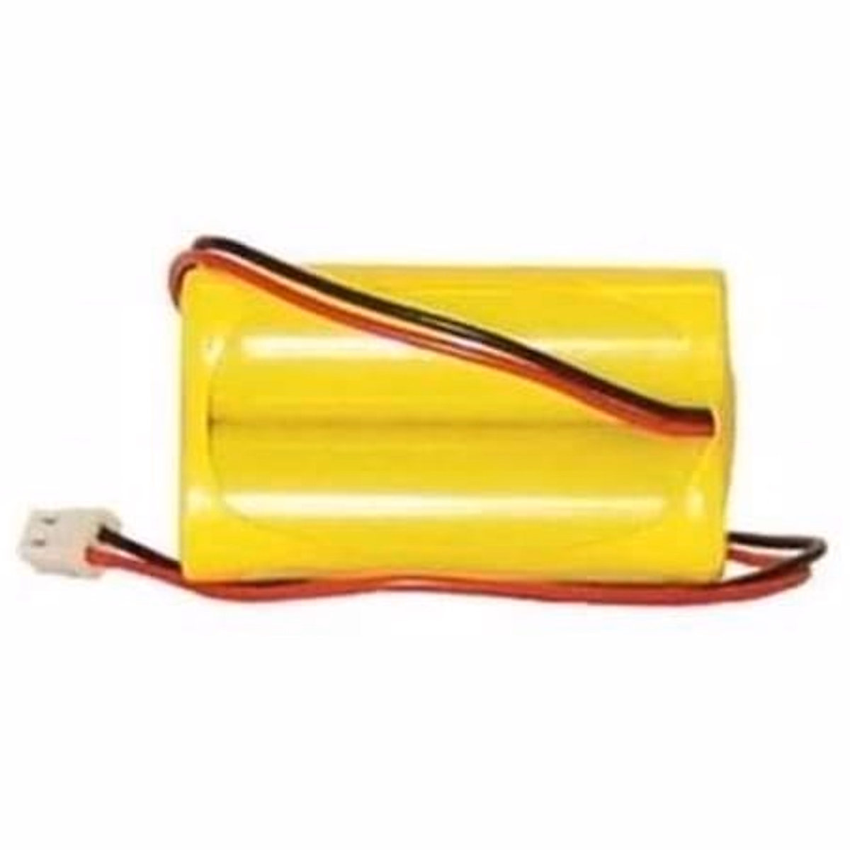 (Pack of 2) Replacement Battery for Emergency Light EXIT Sign 4.8V 700mAh NiCad - Length 1-1/8 in, Width 1-1/8 in, Height 1-7/8 in.