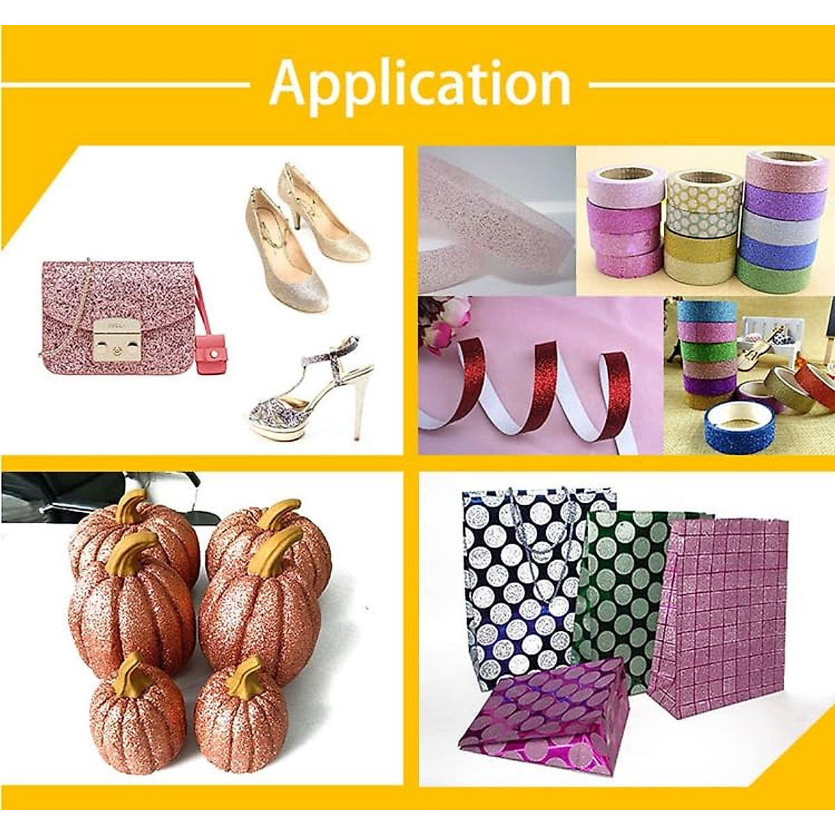 AMORNPHAN Fine Glitter Set 12 Colors, Glitter Powder for Crafts DIY Resin Projects Tumblers Nail Makeup Slime, A Variety of Colors and Infinite Creativity 10 g/0.35 oz Each