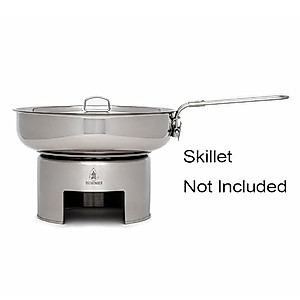 The Pathfinder School Stainless Steel Pot and Pan Stove