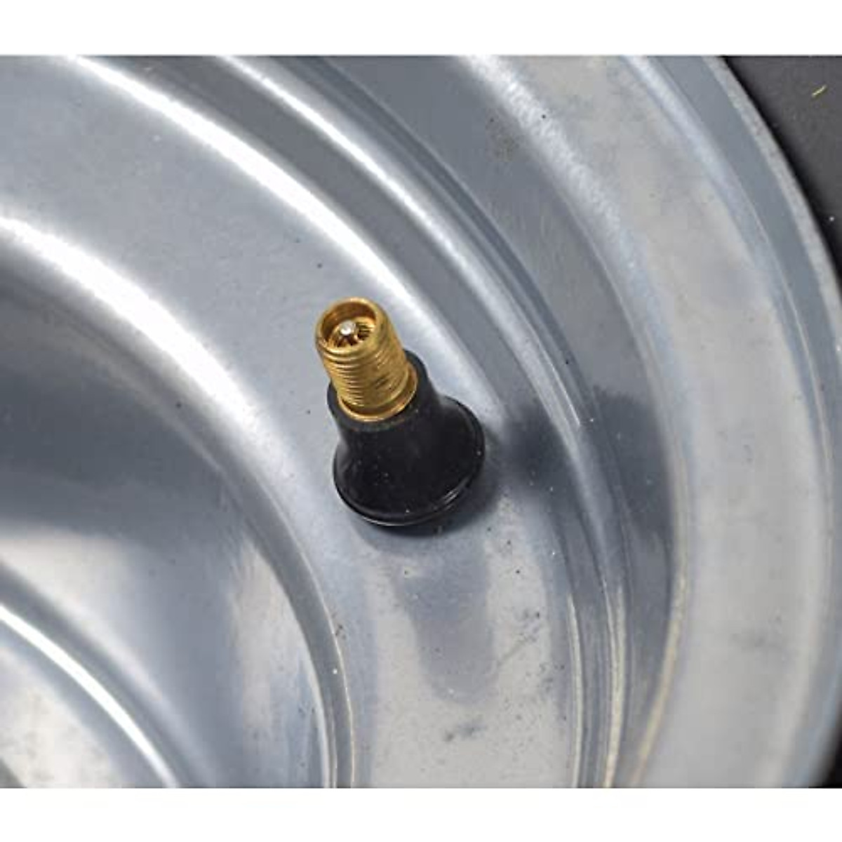 AlveyTech 18x9.50-8 (18/950-8) Go-Kart, Lawn & Garden Cart, and Trailer Wheel Assembly with 4"x4" Mounting Hole Spacing