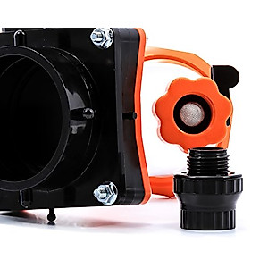 Camco Rhino Blaster RV Tank Rinser with Gate Valve & Backflow Preventer – Camco RV Accessories for Waste Tank Cleaning - Essential Camper Supplies for Odor Control and Sensor Maintenance - (39086)