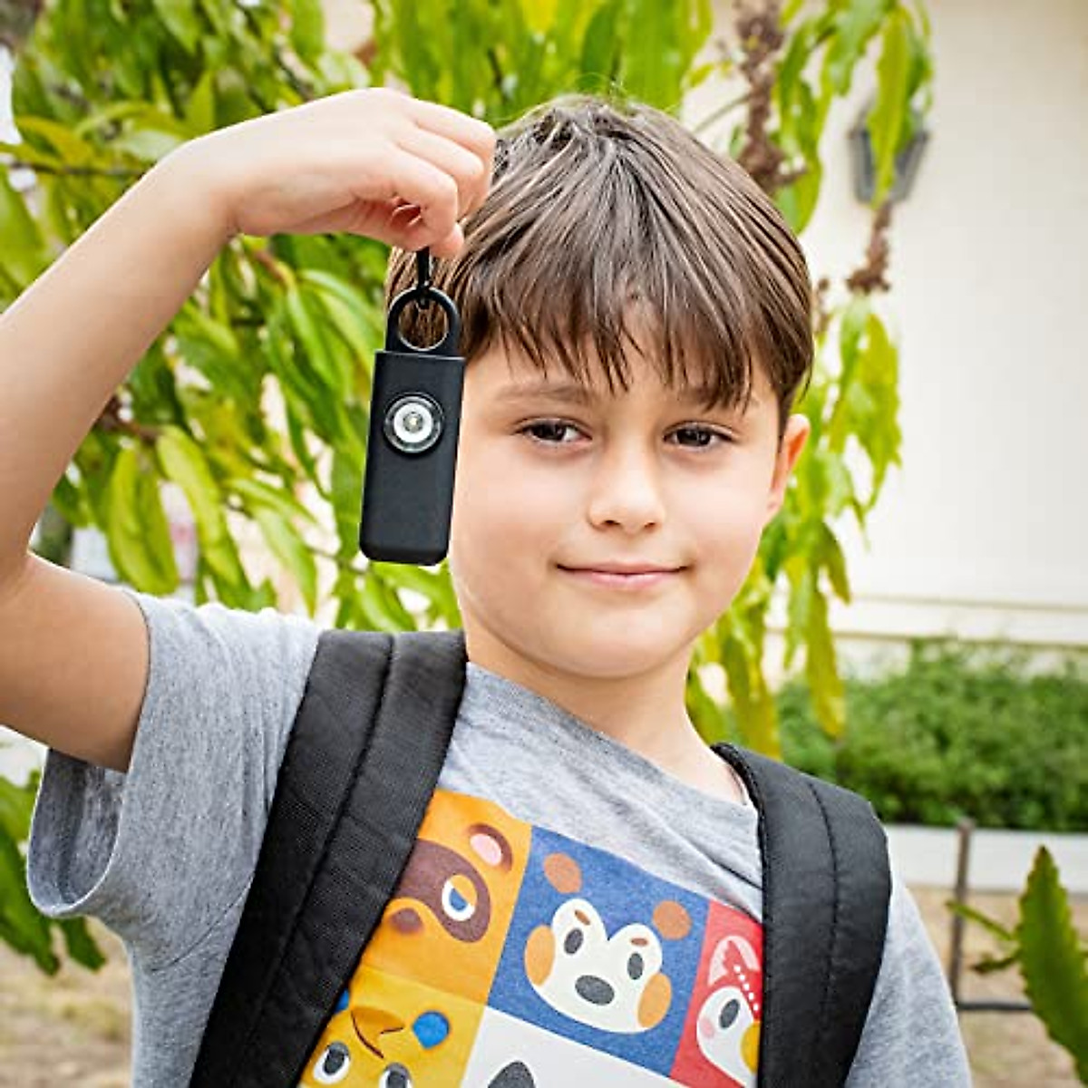 The Original Self Defense Siren Personal Safety Alarm for Women, Men, Kids, Elderly - SOS LED Strobe Light - Air Travel/TSA Friendly - Emergency Safe Key Chain Device, Pocket Size - 2 Units