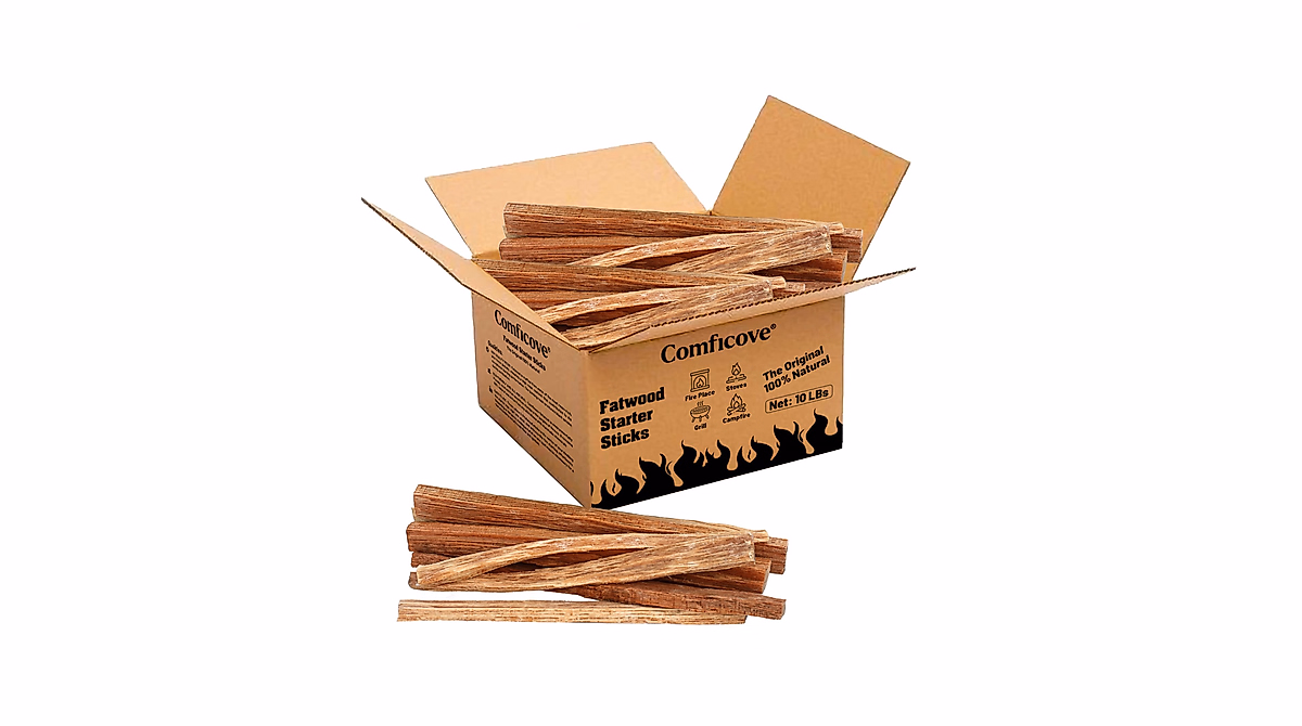 10 lbs. Fatwood Fire Starter Sticks Camping Essentials | Great Fire ...