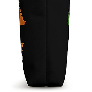 Irish Folk Music St. Patrick's Day Musical Irish Musician Tote Bag