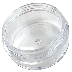 (Quantity: 300 Pieces) Beauticom 10G/10ML Round Clear Jars with Screw Cap Lids for Small Jewelry, Holding/Mixing Paints, Art Accessories and Other Craft Supplies - BPA Free