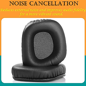 TaiZiChangQin Void Pro Ear Pads Ear Cushions Replacement Compatible with Corsair Void RGB Elite/Corsair Void/Pro/Void RGB SE Gaming Headsets 7.1 Headphone Protein Leather Earpads