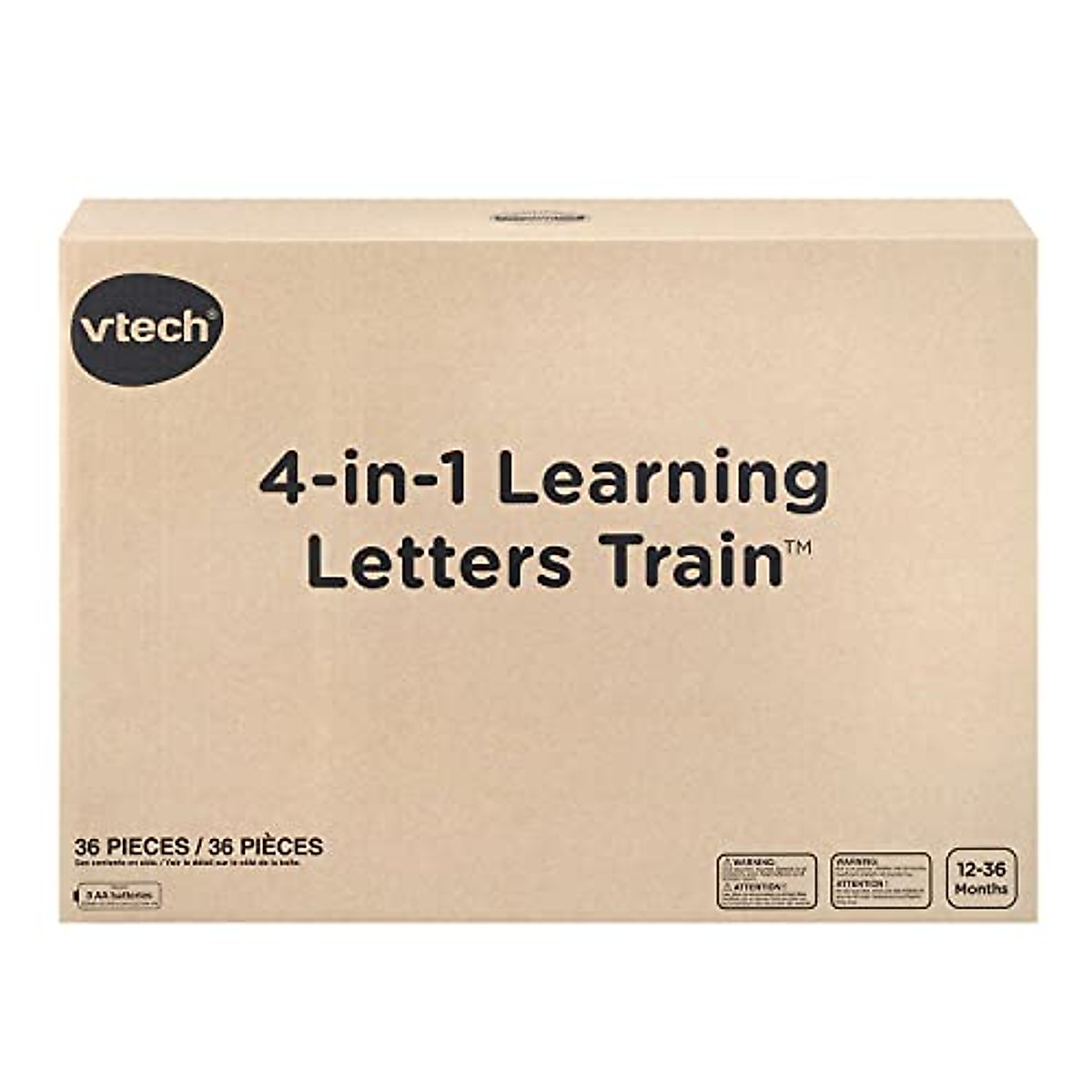 VTech 4-in-1 Letter Learning Train (Frustration Free Packaging), Red