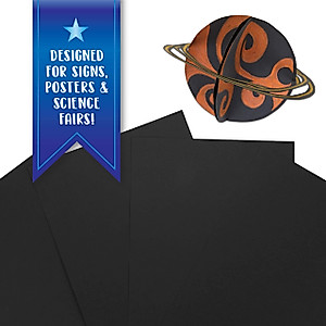 Crayola Black Construction Paper, Premium Art Supplies, Standard Size, 50 Count