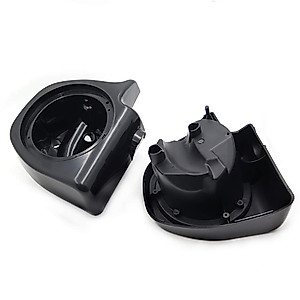 HTTMT HL1584-052F-R/L- Speaker Pod Box 6.5 Inches Compatible with 1993-2013 Harley Touring Lower Vented Fairings