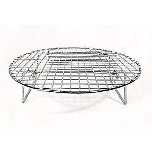 Update International-STR1475 14.75" Chrome-Plated Steamer Rack - Silver