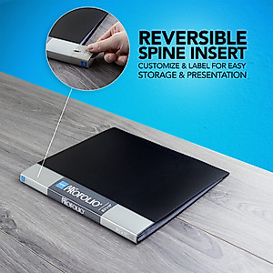 Itoya Art Profolio Portfolio 8-10 Inches Storage Display Book, 24 Sleeves for 48 Views