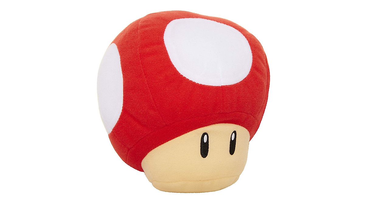 Nintendo SFX Plush - Red Power Up Mushroom Toy