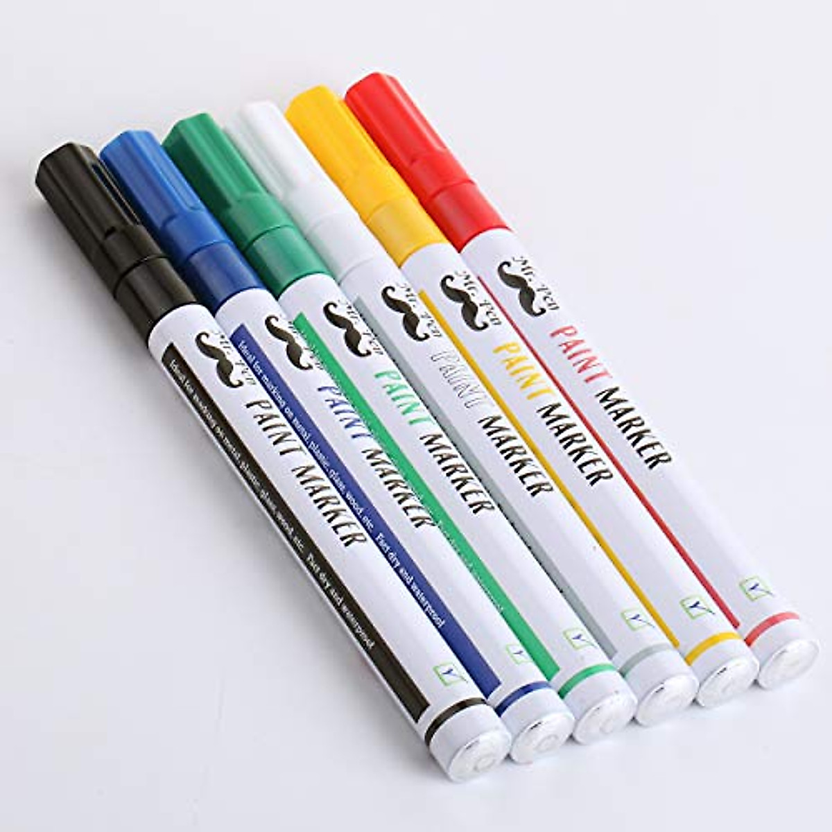 Mr. Pen Paint Markers - 6 Pack of Fine Point Markers