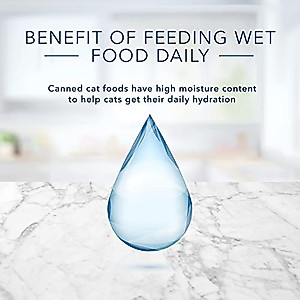 Blue Buffalo Tastefuls Natural Pate Wet Cat Food Variety Pack, Chicken, Turkey & Chicken and Ocean Fish & Tuna 5.5-oz Cans (12 Count - 4 of Each)