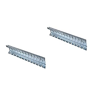 VILLFUL 2pcs Pegboard Screwdriver Holder Hand Tools Rack Hand Tool Holder Pliers Organizer Pegboard Hooks Drill Bits for Metal Screwdriver Rack Steel Square Hole Perfboard