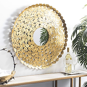 SAFAVIEH Home Collection Bliss Gold Foil Mirror