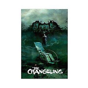 The Changeling Horror Old Movie Poster Classic Retro 1 Canvas Poster Wall Art Decor Print Picture Paintings for Living Room Bedroom Decoration Unframe: 12x18inch(30x45cm)