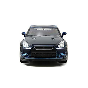 Fast & Furious Nissan GTR Blue 1:24 Diecast By Jada Toys
