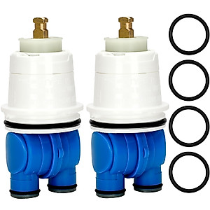 RP19804 Shower Cartridge Compatible with Delta Faucet 1300/1400 Series Tub and Shower Valves, RP19804 Cartridge Replacement Fits Select Monitor Valves 1993-2007 (2 PCS)