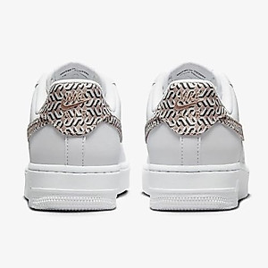 Nike Air Force 1 Low Womens White Hemp Black Size 6.5