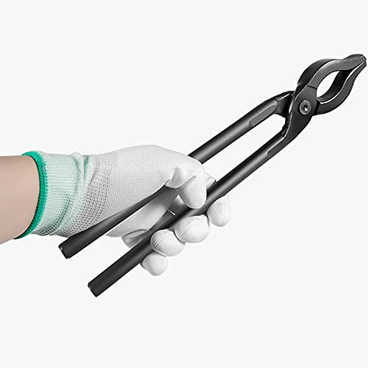 0004930-300 Blacksmiths' Tongs Perfect for Beginner or Professional Blacksmiths to Work on Welding Bench, Holding Hot Steel Firmly