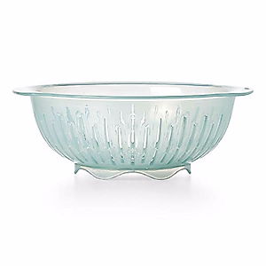 OXO Good Grips 9-Piece Nesting Bowl & Colander Set, Sea Glass