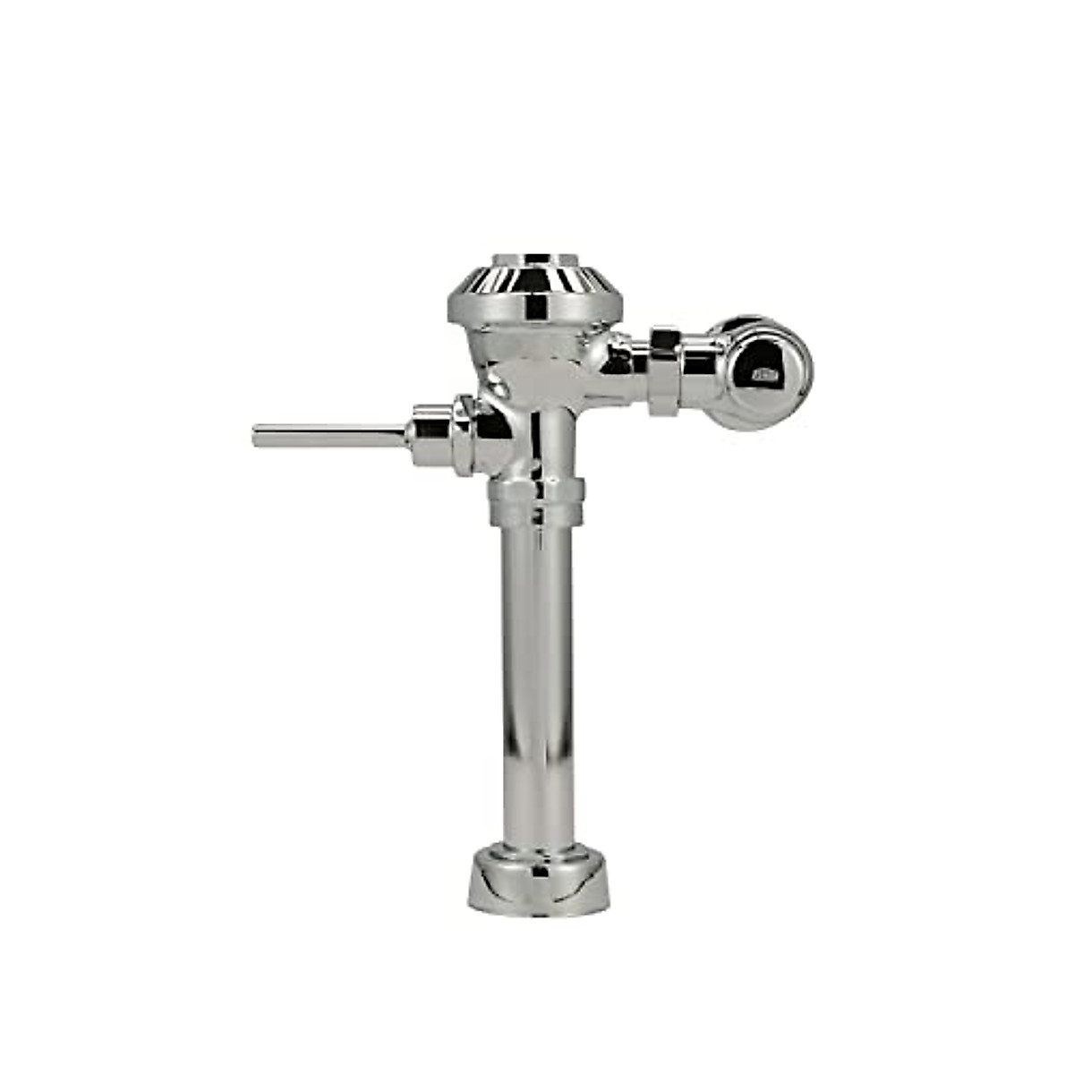 Zurn Z6000-YB-YC Aquaflush Exposed Manual Diaphragm Flush Valve with 3.5 GPF, Sweat Solder Kit, Cast Wall Flange in Chrome