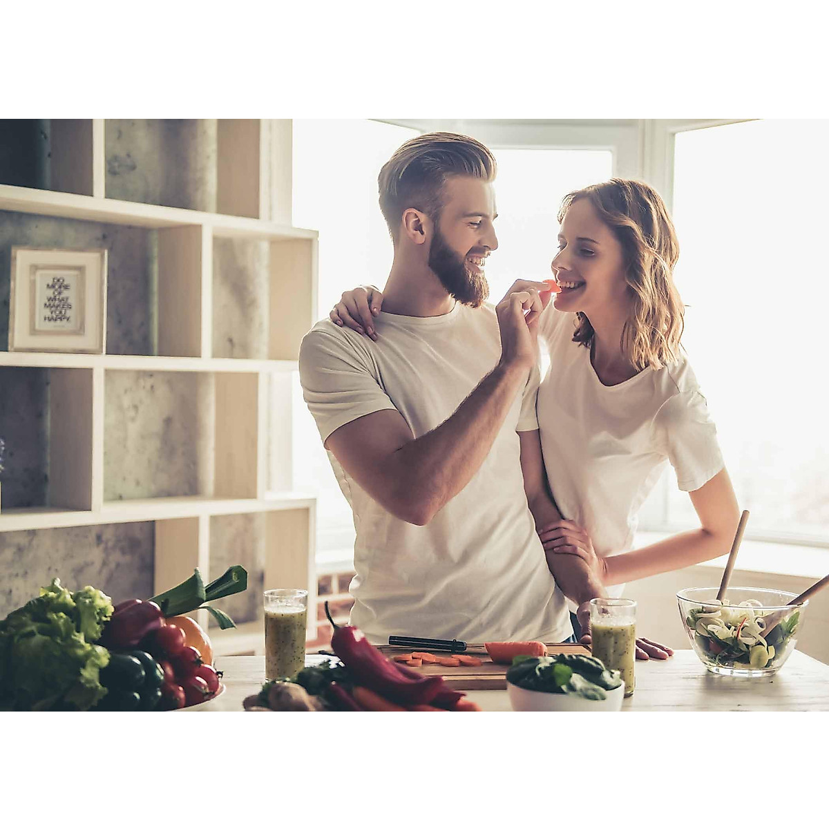 AUDANNE Nonstick Frying Pan with Lid, 12 inch Non Stick Large Stainless Steel Skillet with Handle - Oven Safe Non-stick Teflon Coating Induction Cooking Fry Pans, Black 12"