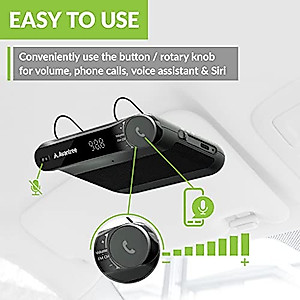 Avantree Roadtrip - Bluetooth Speaker & Wireless FM Transmitter Kit 2-in-1 for Cars with Hands-Free 6W Speakerphones, Built-in Mic, and Multipoint Cell Phone Connections
