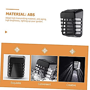 OSALADI Lighting for Front Pathway Outdoor Sconce Lamp Post Fence LED Decorative Outside Deck Patio Exterior Yard Lights Light Wall Door Garden Stair Fixtures Lamps Mounted