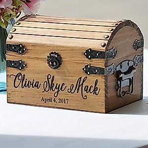 New Baby Gift Box Infant Keepsake Box Small Memory Trunk Boho Shower Gift for Mom Ideas Custom Engraved Treasure Chest for Newborn