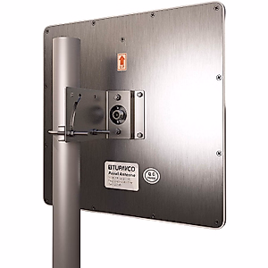 Tupavco TP511 WiFi Panel Antenna 2.4GHz (20dBi) Outdoor Directional (2400-2483 MHz) Wireless Network Signal (Pole Mast Mount) Weatherproof High-Gain Long Distance Range (N-Female Connector)
