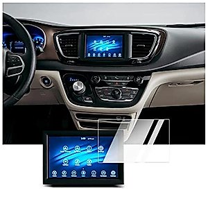 BIXUAN Car Navigation Screen Protector Foil for 2017 2018 2019 2020 Chrysler Pacifica Uconnect 7-inch GPS Display Screen Tempered Glass Protective Film Chrysler Pacifica Accessories