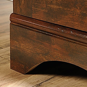 Sauder Harbor View Corner Computer Desk, Curado Cherry finish