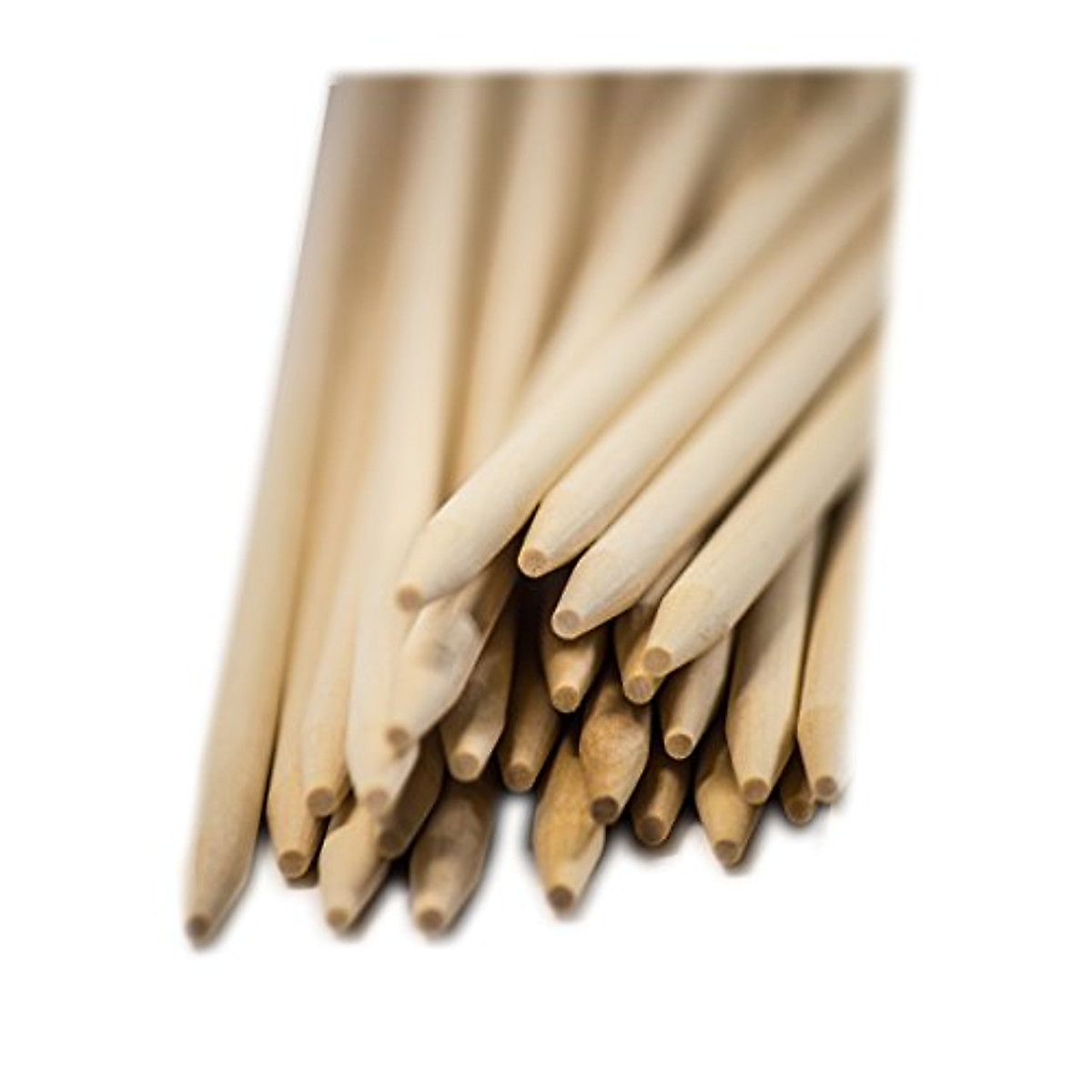 Perfect Stix Wooden Semi Pointed Corn / Concession Skewers Sticks 12" x 3/16" ( pack of 5000)