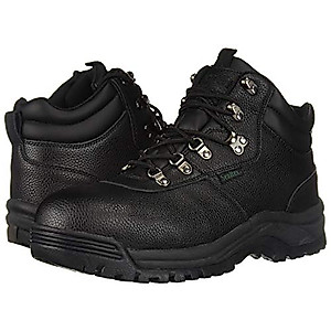 Propét Men Shield Walker Construction Boot, Black, 12 E US