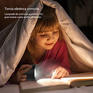 Koopala LED Table Lamps, Rechargeable LED Desk lamp with Magnetic, Cordless Desk Lights with USB Charging Port, 3 Brightness Levels Eye-Caring Reading Lamp Removable Wall Lamp for Home Office Study