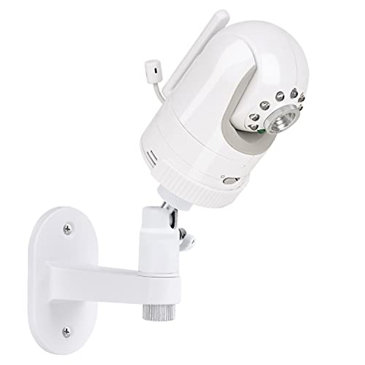Adjustable Baby Monitor Wall Mount for Infant Optics DXR-8 and DXR-8 Pro Baby Monitor, Perfect View Angle and Easy Installation Without Drilling