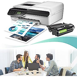 GREENBOX Remanufature Toner Cartridge Replacement for Lexmark 64035HA for T640 T640dn T640dtn T640N T640tn T642 T642dtn T642n T642tn T644 T644dtn T644n T644tn T642e Printer (1 Black)