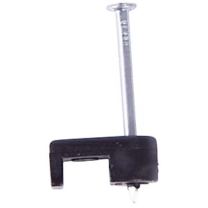 Gardner Bender PSB-1600T 25-Pk. 3/16-In. Black Low-Volt Staples - Quantity 8