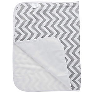 Kushies Baby Deluxe Change Pad, Terry Grey