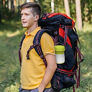 Rechargeable Electric Camping Lantern: Battery Powered Lantern with Portable Camping Light & Cordless Outdoor Flashlight for Patio Indoor Tent