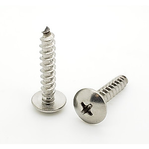 SNUG Fasteners (SNG97) 100 Qty #10 x 1 Truss 304 Stainless Phillips Head Wood Screws