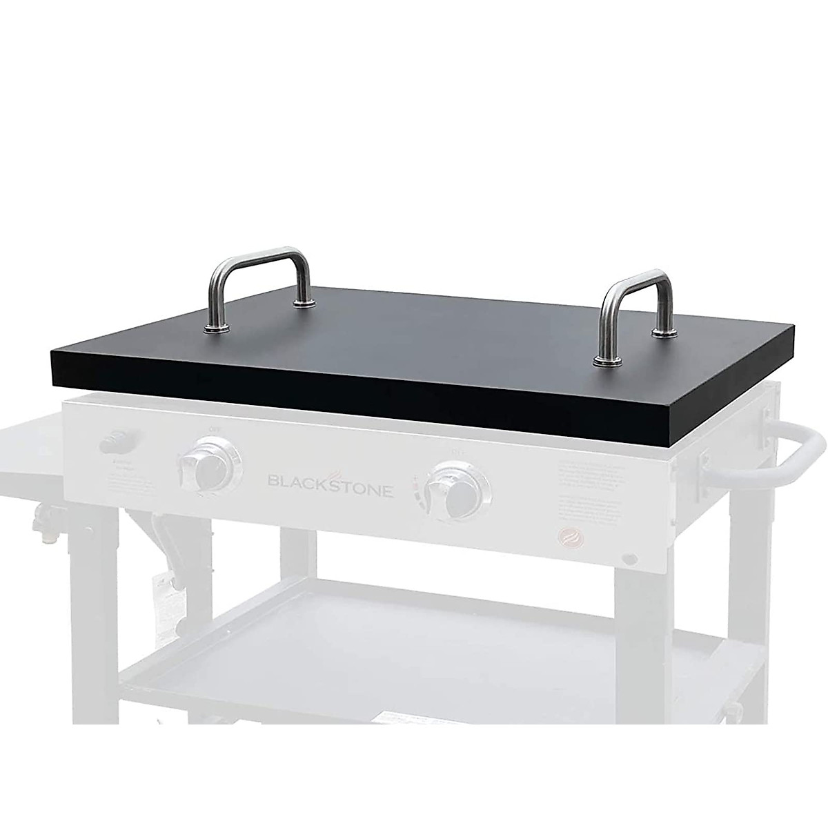 Outspark Griddle Grill Hard Cover Lid for 28-inch Blackstone Griddle,28" Waterproof Griddle Hood with Handle for Blackstone 5003 Accessories,Black